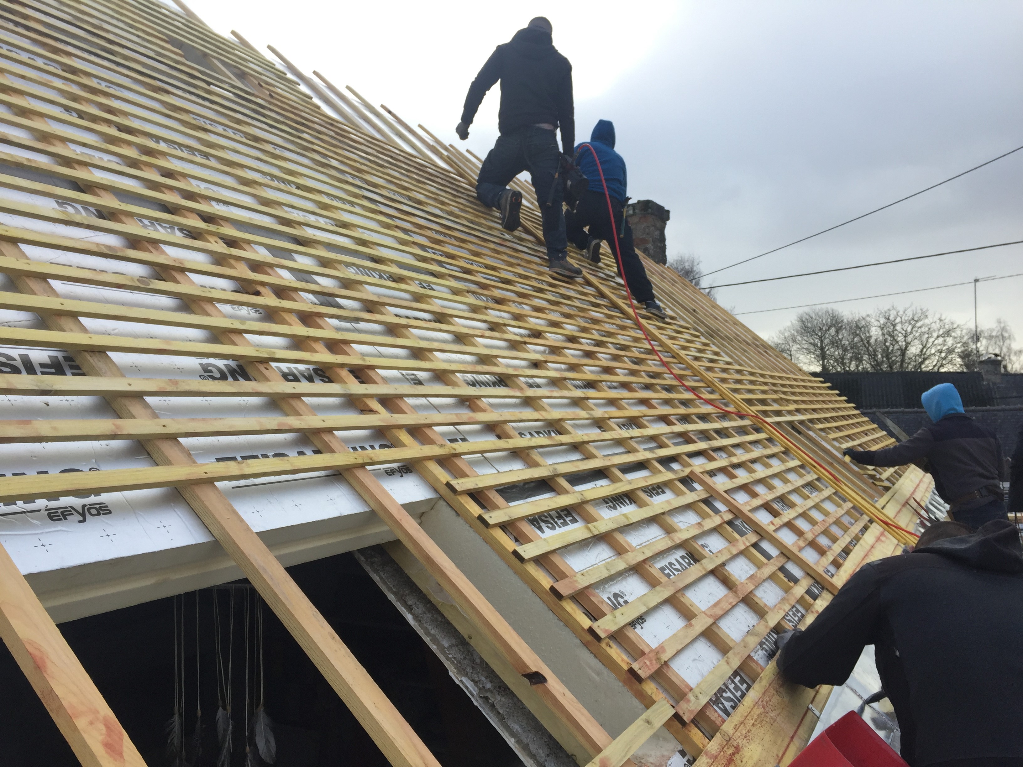 Le sarking - couverture isolation thermique à Vannes et Quimper